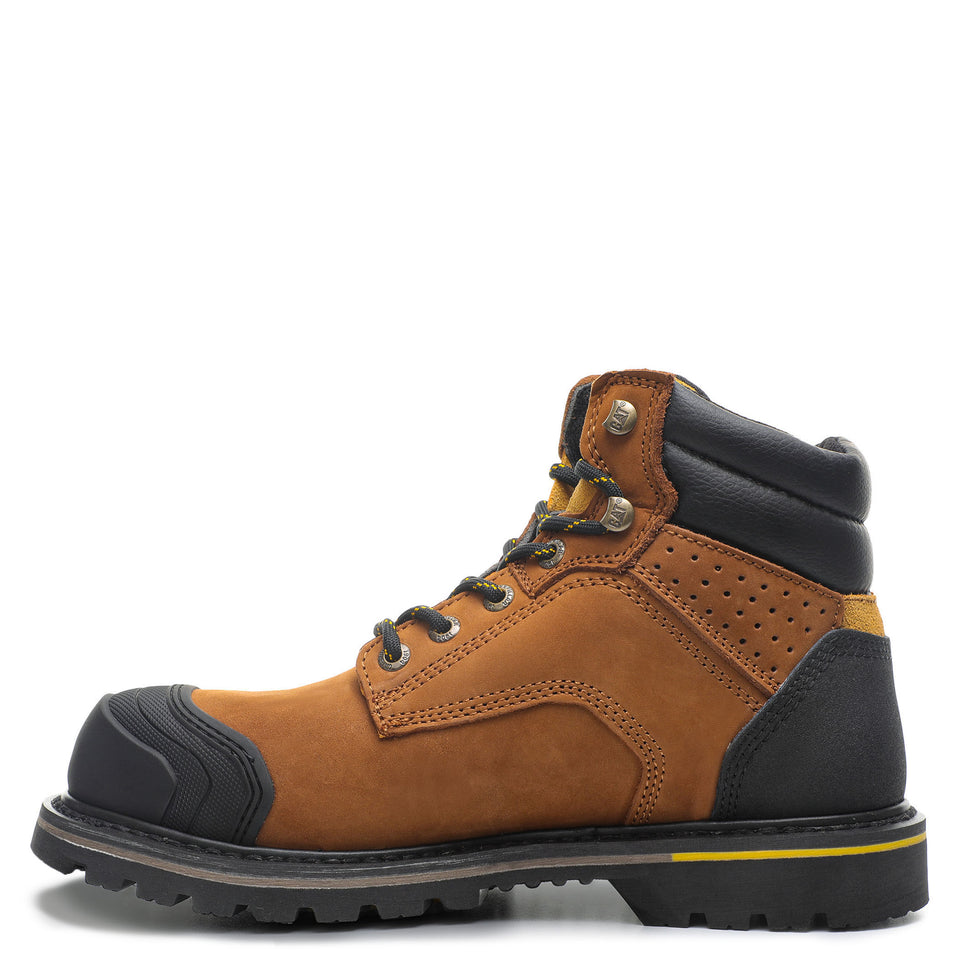 BOTAS QUANTUM ST M4M INDUSTRIAL COLOR CAFE PARA HOMBRE – CAT MX