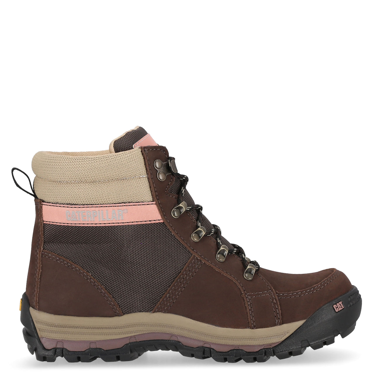 BOTAS OVERAGE ST M4M INDUSTRIAL COLOR CAFE PARA MUJER – CAT MX
