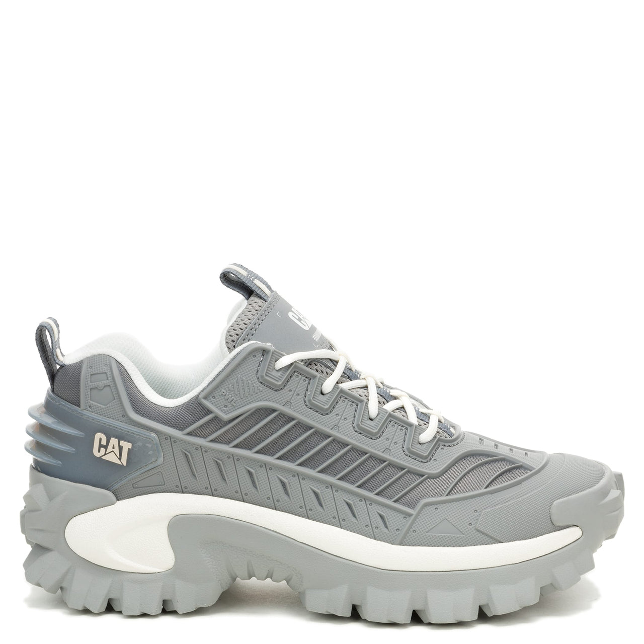 TENIS INTRUDER MECHA CASUAL COLOR GRIS PARA HOMBRE – CAT MX